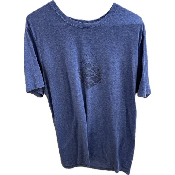 Stio | Shirts | Stio Mens Large Blue Short Sleeve Casual Cowboy Logo ...